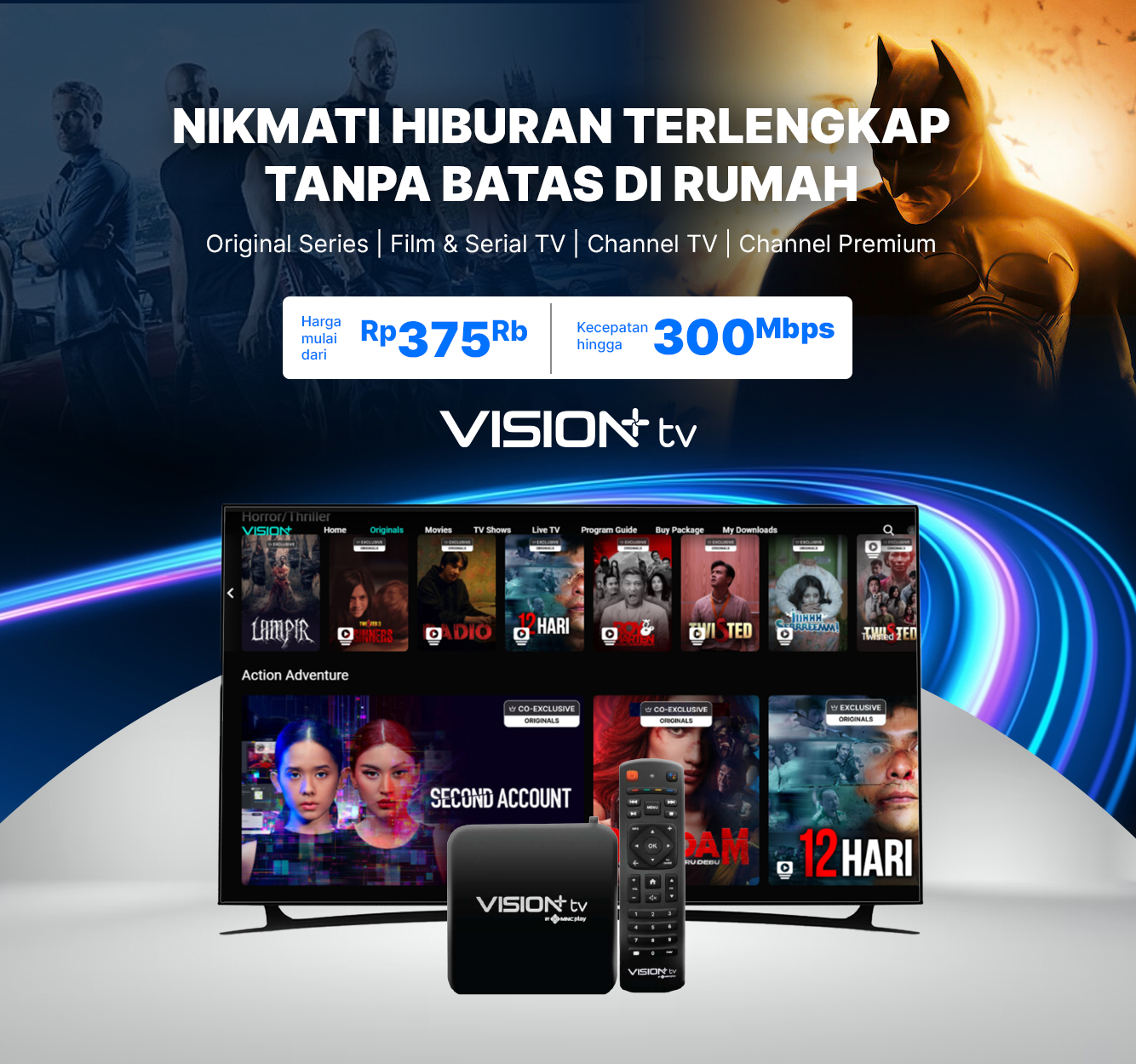 Provider Internet Rumah Murah & Unlimited | ION Broadband